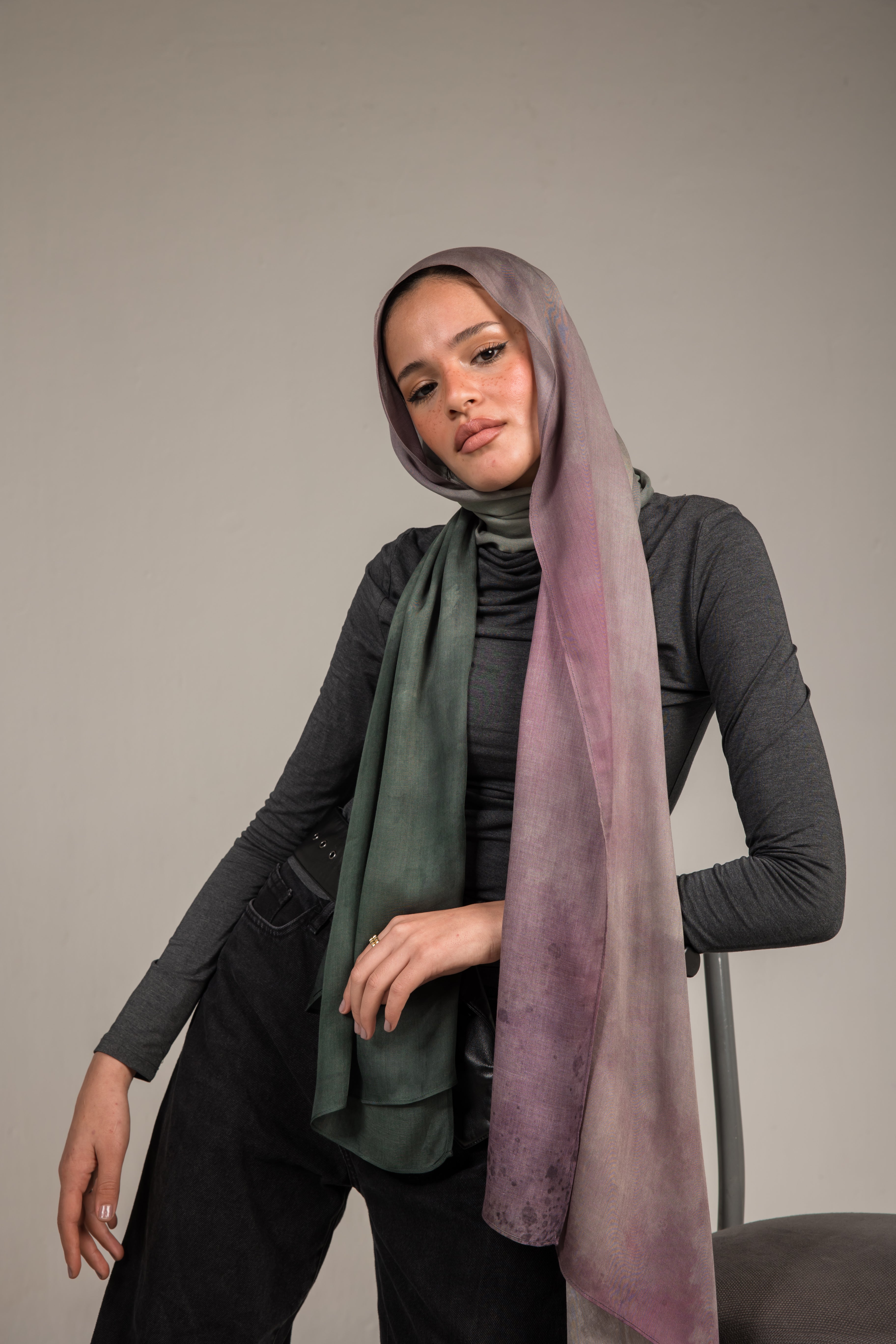 Worood Moon Dust Modal Scarf – Elegant & Breathable